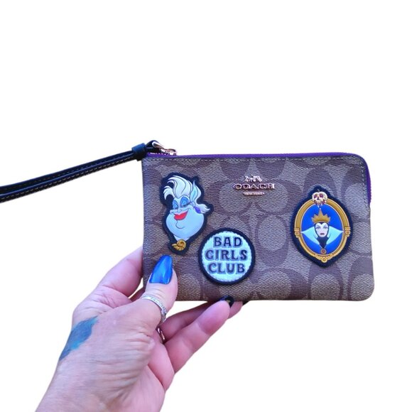 Coach | Bags | Coach X Disney Wristlet Euc | Poshmark